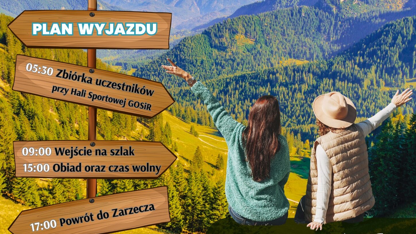 GOSiR Zarzecze zaprasza na kolejną wyprawę w Bieszczady. Tym razem ...