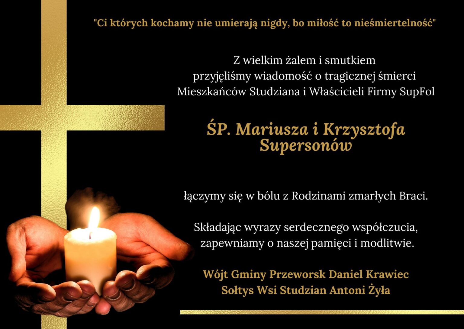 Przeworsk. Powiat i gmina w żałobie. W tragicznych okolicznościach ...